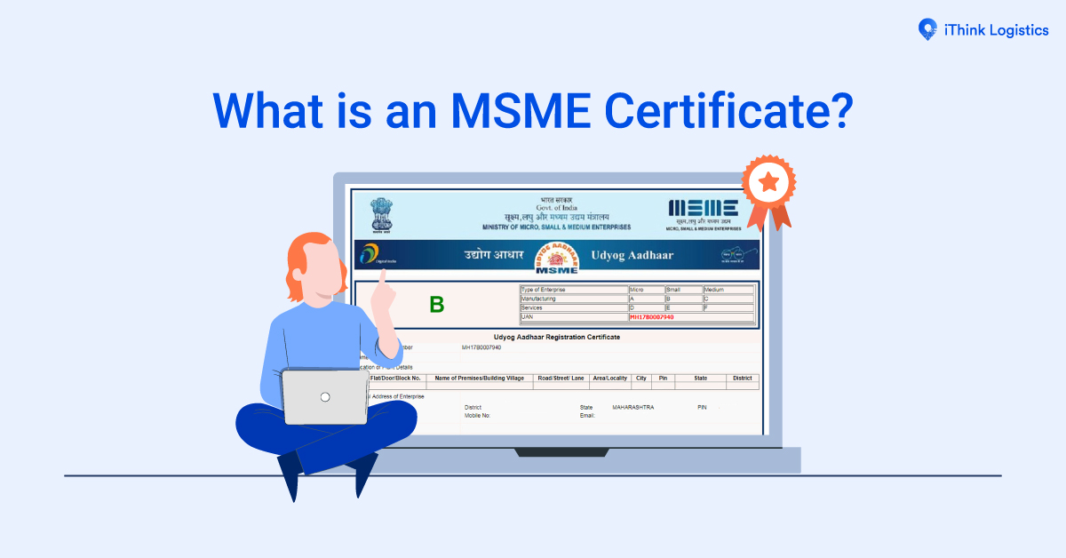 MSME registration for eCommerce Businesses? | iThink Logistics | Blogs